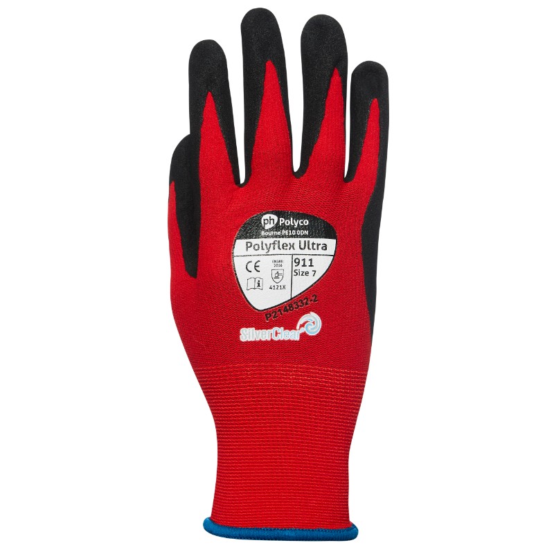 Polyflex Nitrile-Coated Gardening Gloves - GardeningGloves.co.uk